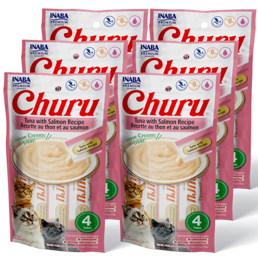 Inaba Churu Tuna with Salmon - Posh Pets Australia